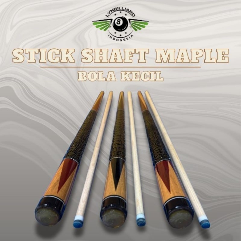 Jual STICK BILLIARD BOLA KECIL Lynbilliard Stick Shaft Maple Bola Kecil ...