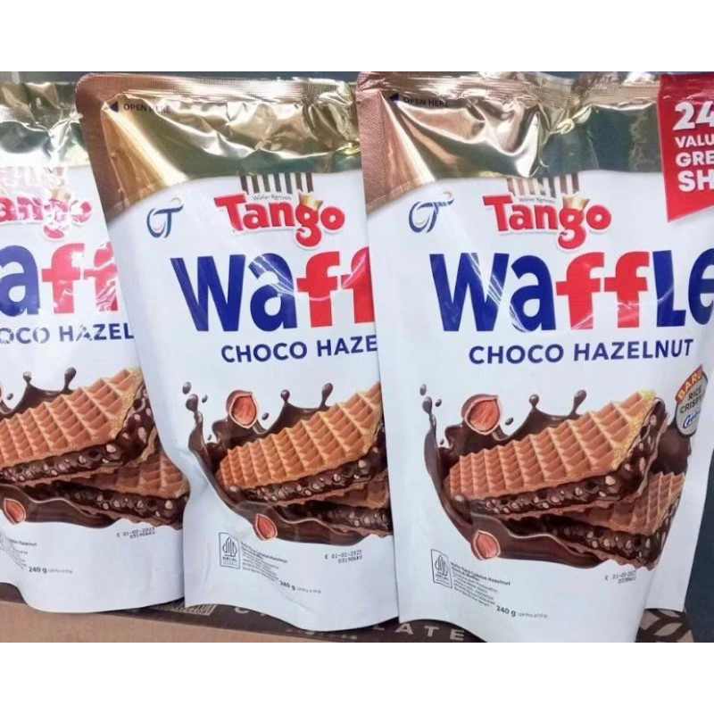 Jual Tango Waffle Choco Hazelnut Share Pack & Kaleng | Shopee Indonesia