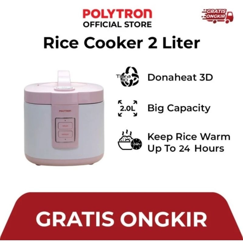 Jual RICE COOKER POLYTRON 2 LITER PRC1202 MAGICOM POLYTRON 2LITER PRC ...
