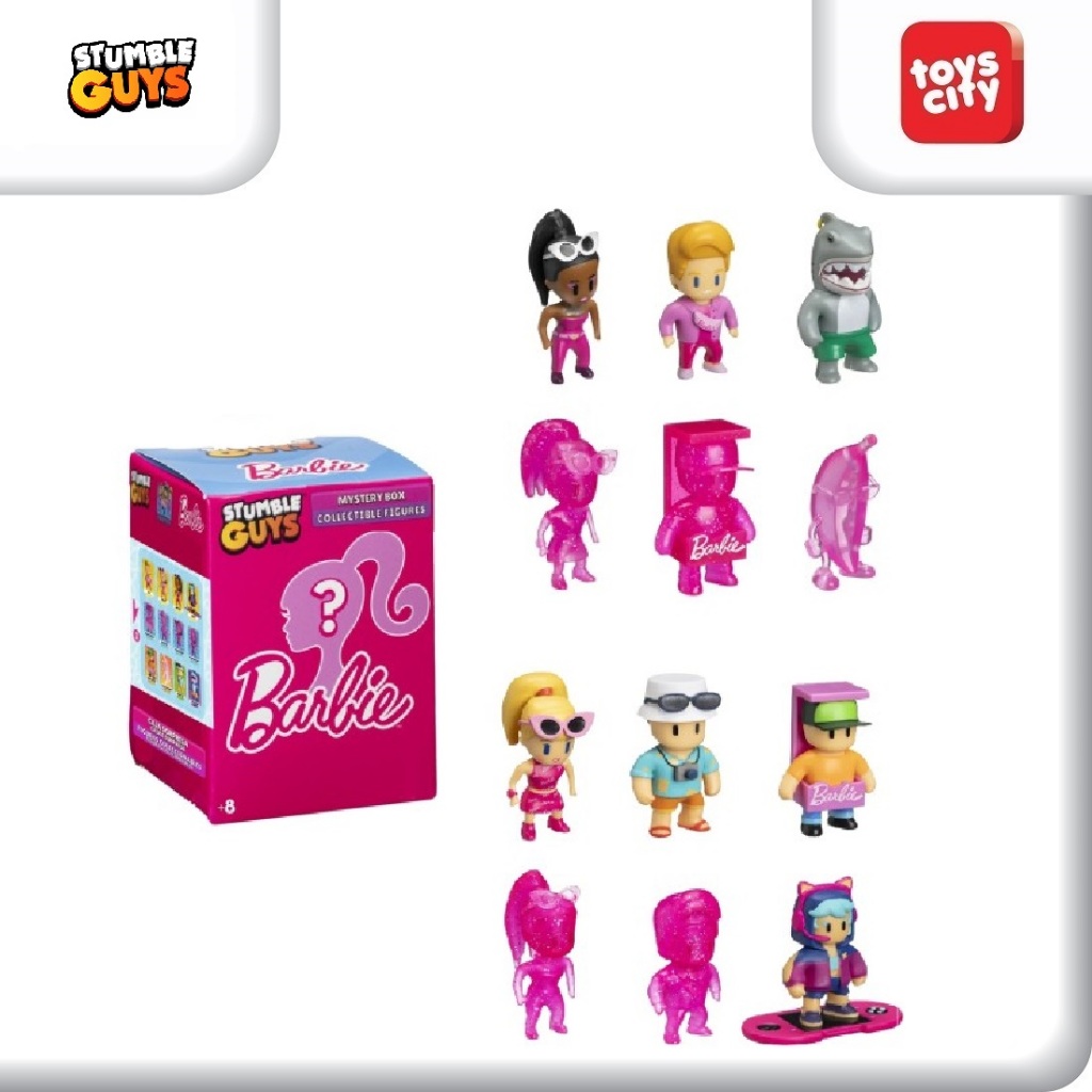 Jual Stumble Guys X Barbie figure 1 pack Blind box, 12 Style to Collect ...