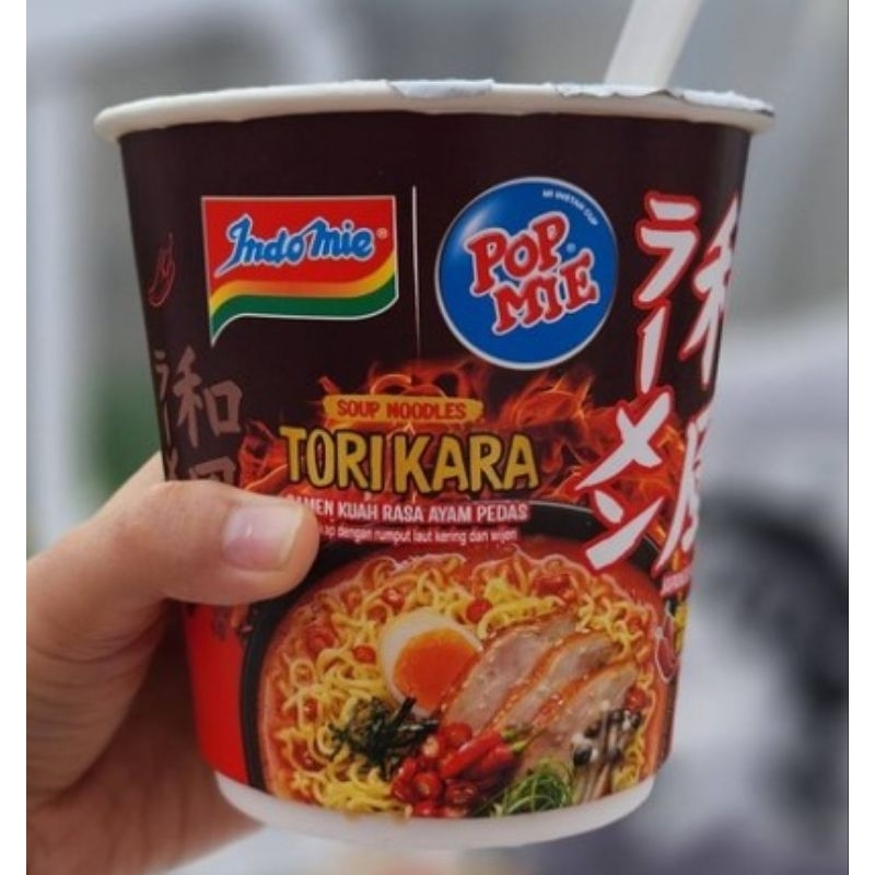 Jual Pop Mie Cup Tori Kara Indomie | Shopee Indonesia