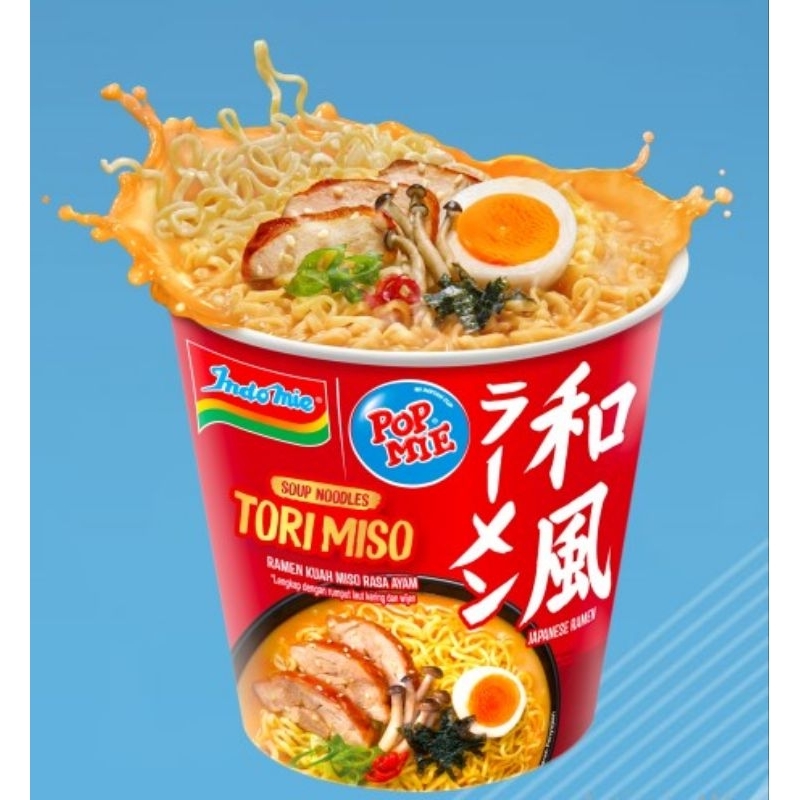 Jual Pop Mie Cup Tori Miso Indomie | Shopee Indonesia
