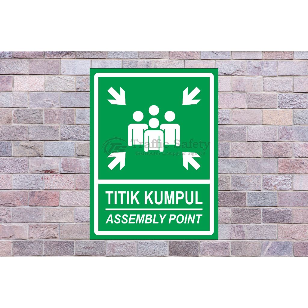 Jual Rambu titik kumpul - Plat Alumunium 1.2mm | Shopee Indonesia
