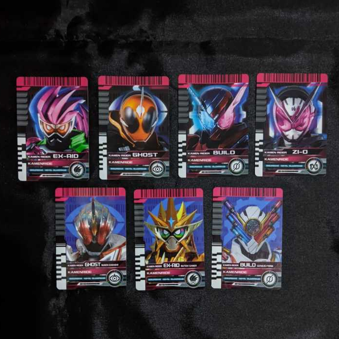 Jual DX Ride Card Kamen Rider Decade - DX Ride Card Kamen Rider Ex-Aid ...