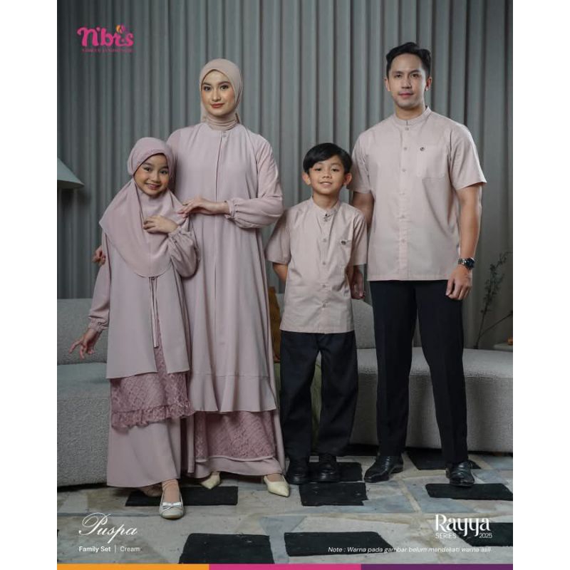 Jual Sarimbit Nibras 2025 RAYYA SERIES PUSPA - CREAM #sarimbitnibras # ...