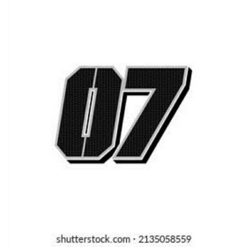 Jual stiker angka07 | Shopee Indonesia