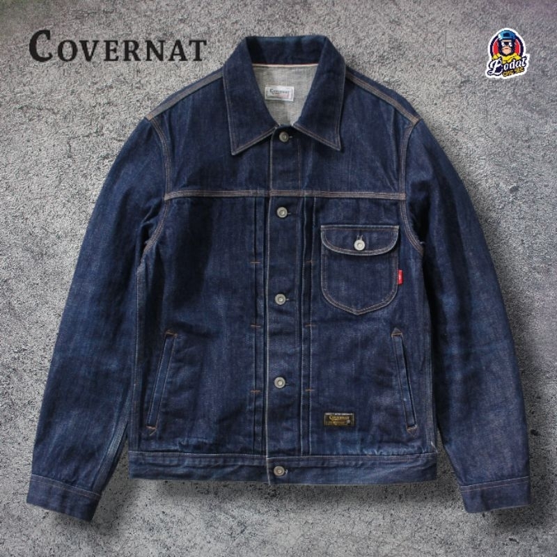 Jual Rare Covernat Classic Type 1 Mens Selvedge Buckle Back Denim ...