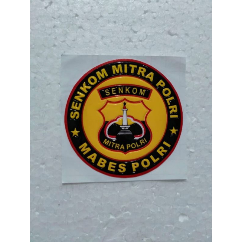 Jual Stiker Embos SENKOM Bulat | Shopee Indonesia