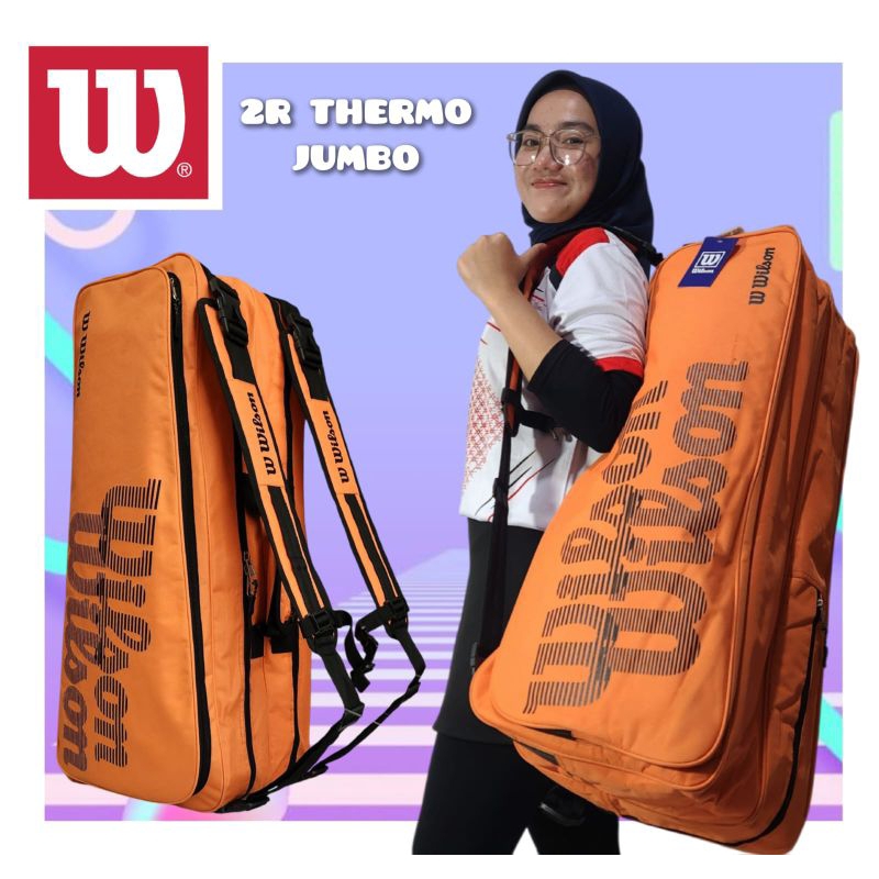 Jual TAS RAKET TENIS BADMINTON 2R THERMO WS DP ORIGINAL | Shopee Indonesia