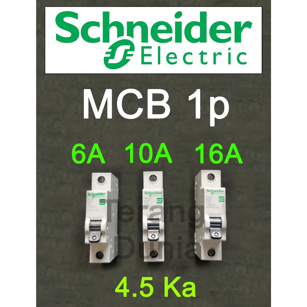 Jual MCB Schneider 6a MCB Schneider 10a MCB Schneider 16a MCB 6a MCB 10a MCB 16a Schneider ...