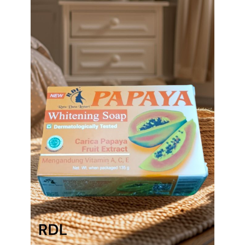 Jual Papaya Whitening Soap 135grm RDL | Shopee Indonesia