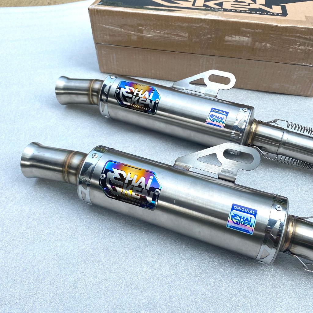 Jual Haiken Knalpot Salemba Ceklis Original salemba PNP Untuk Aerox New ...