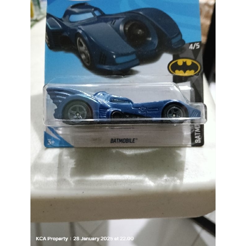 Jual Hot Wheels Batmobile Blue 2004 Batman | Shopee Indonesia