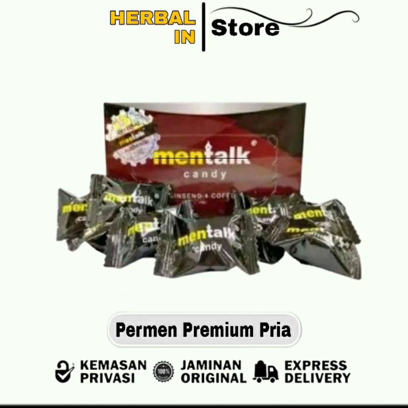 Jual PERMEN PREMIUM MENTALK 1BOX 30PCS STAMINA CANDY PERMEN COKLAT ...