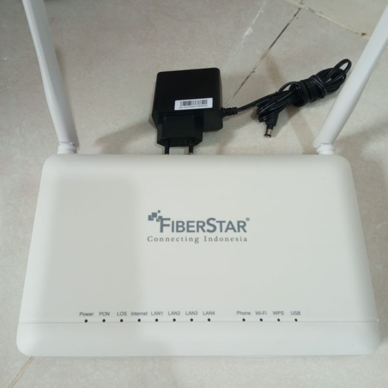 Jual ROUTER FIBERSTAR GPON ONT F670L DUALBAND PORT BIRU + ADAPTOR ...
