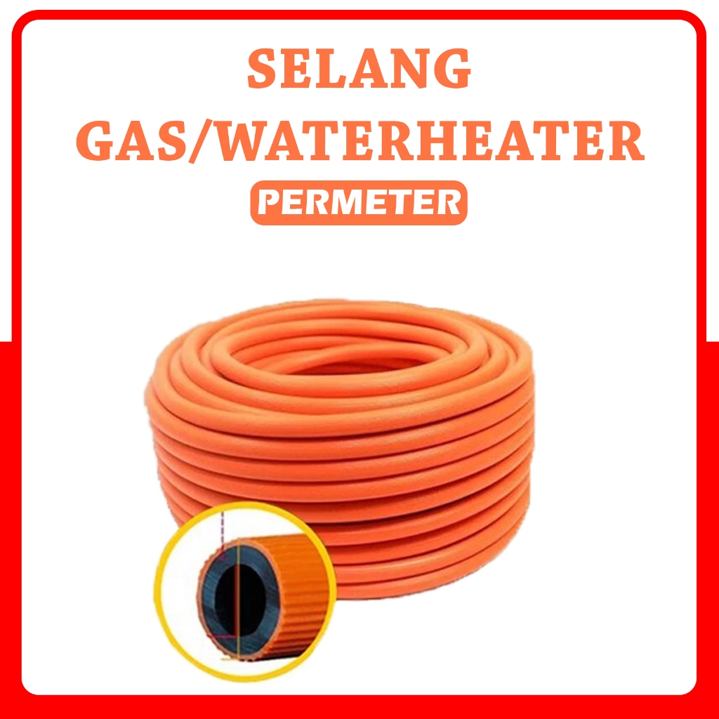 Jual Selang kompor gas elpiji / waterheater SNI permeter | Shopee Indonesia