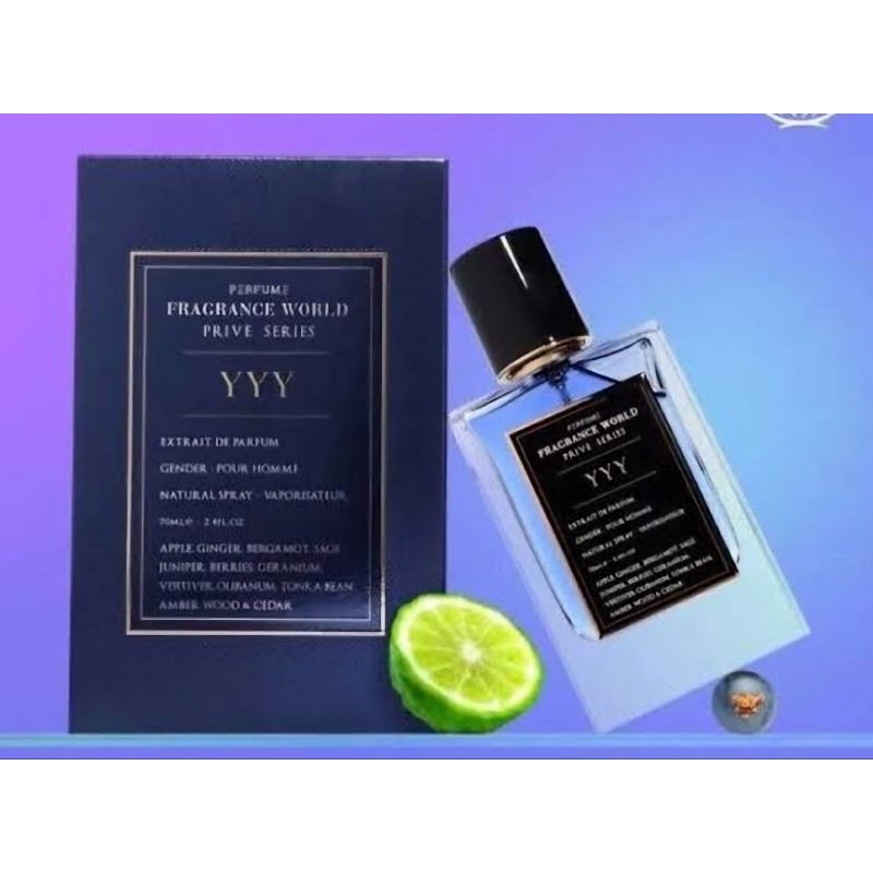 Jual Fragrance World Prive Series YYY for Men Extrait de Parfum 70 ml ...