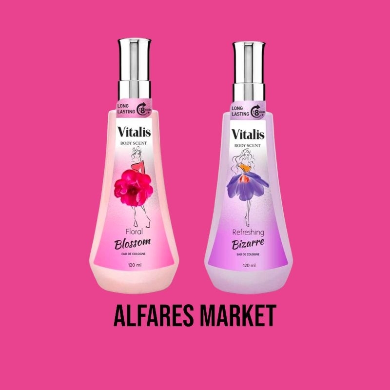 Jual Vitalis Body Scent Spray Cologne Bizarre / Blossom 120ml | Shopee ...