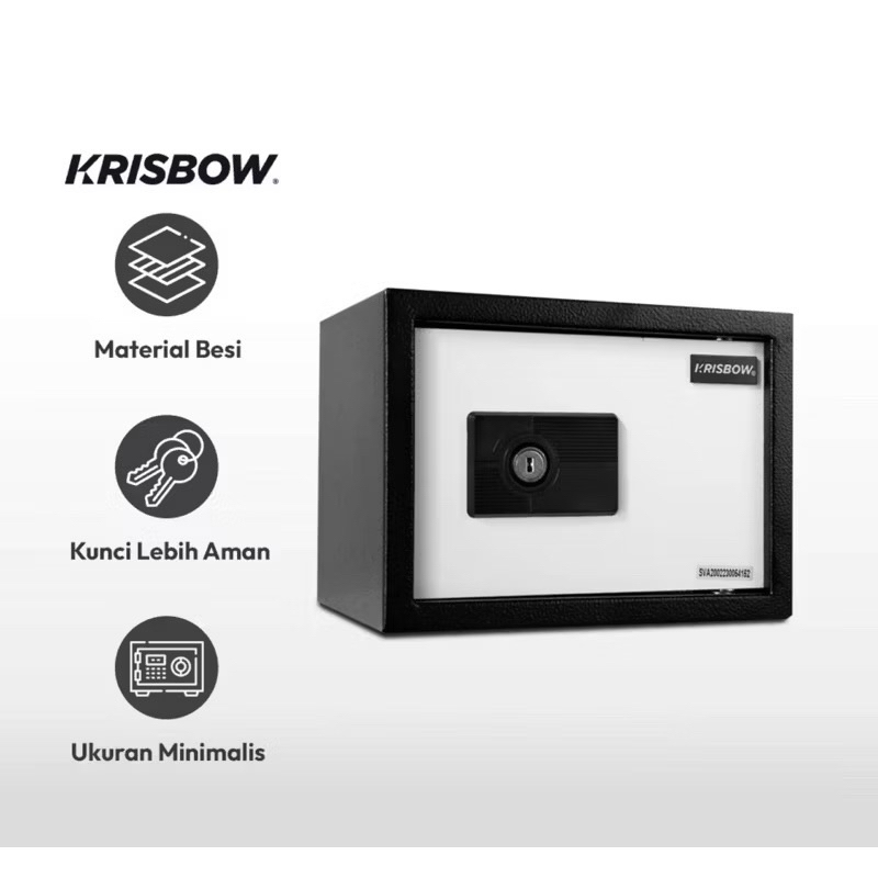 Jual Krisbow Brankas Besi Ukuran 23x17x17 Cm - 17ck 1/3 Mm | Shopee ...