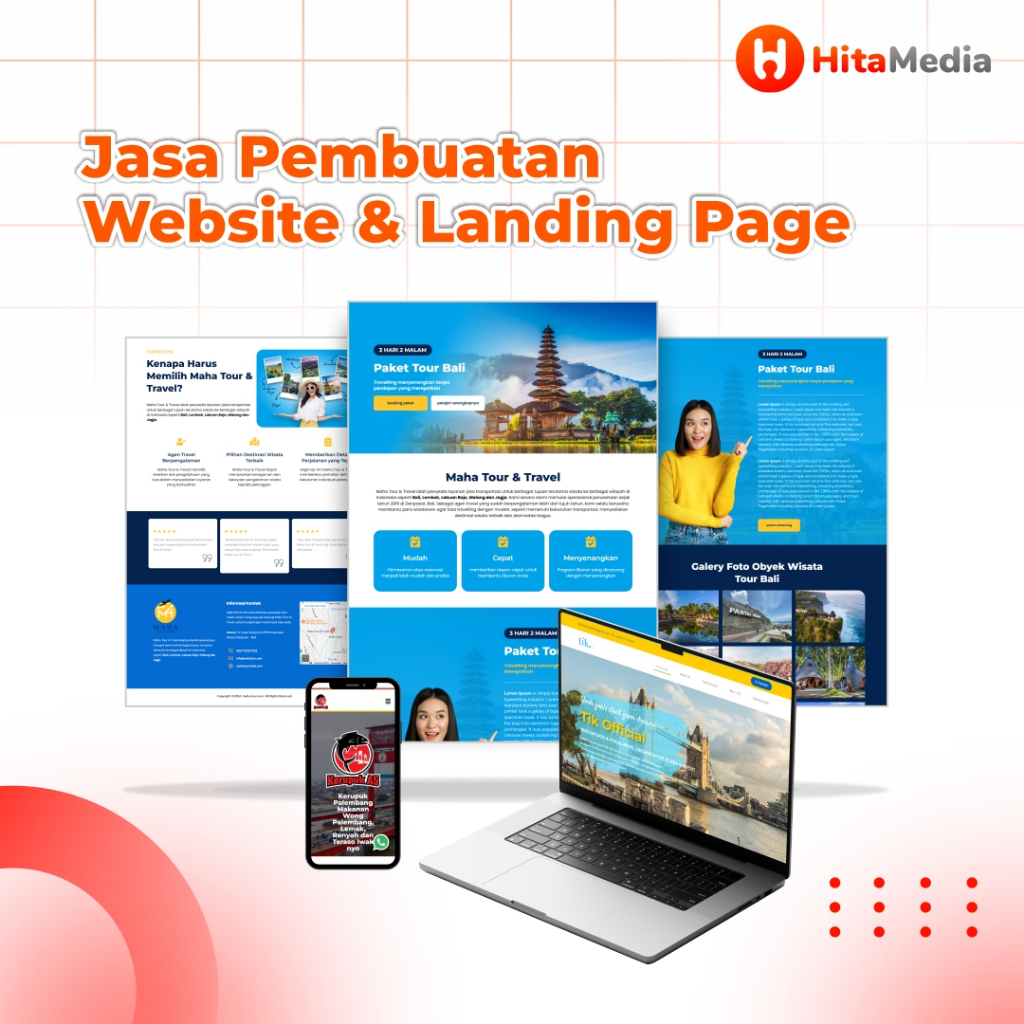 Jual JASA PEMBUATAN WEBSITE / LANDING PAGE | Shopee Indonesia