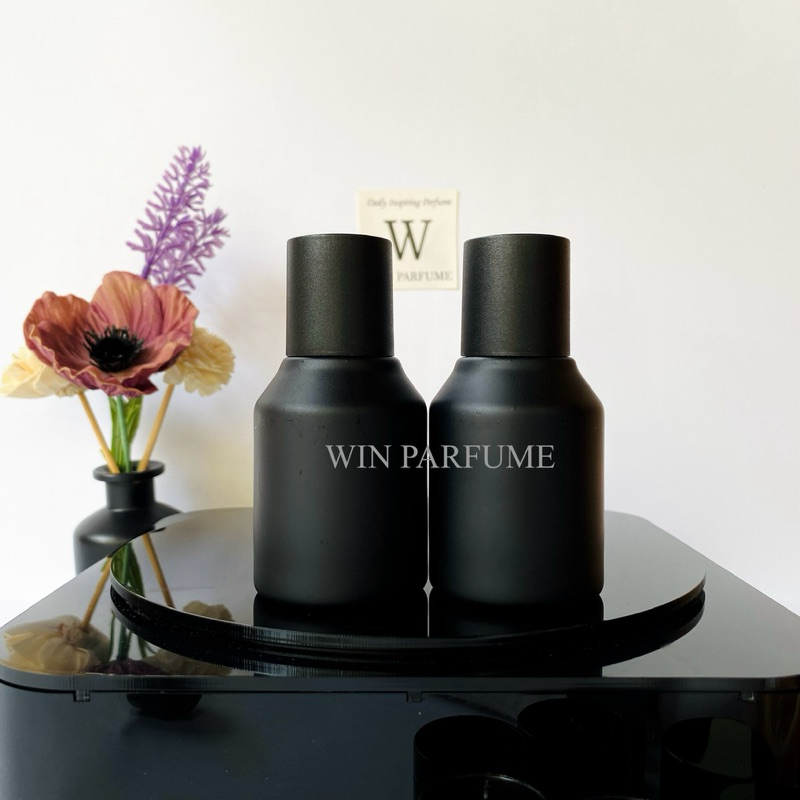 Jual Botol Parfume Mewah 30ml Hertic Hitam Drat Full Black Tutup Spray ...