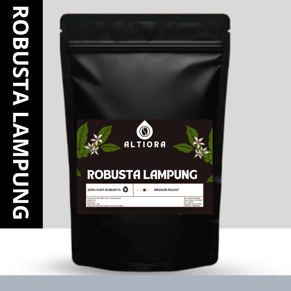 Jual Kopi Robusta Lampung Coffee - Kopi Asli Lampung Premium 100g ...