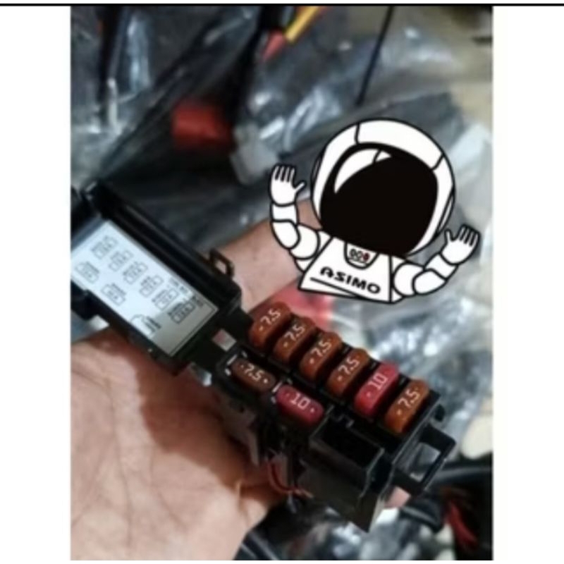 Jual box sekring fase boks rumah relay original yamaha fi old R25 MT25 ...