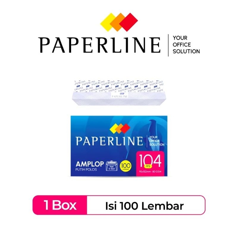 Jual Amplop Putih 104 Paperline (100 Pcs) | Shopee Indonesia