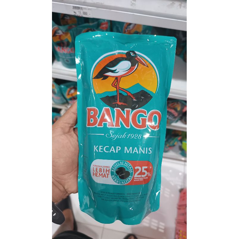 Jual Bango Kecap Manis Refill Bangko 1000ml | Shopee Indonesia