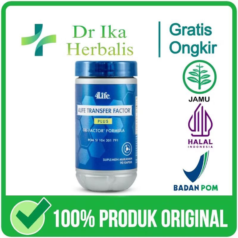 Jual 4LIFE TRANSFER FACTOR PLUS ASLI 100% ORIGINAL VITAMIN IMUN TUBUH ...