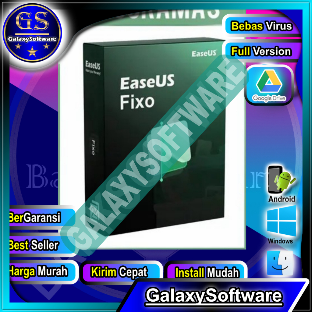 Jual EaseUS Fixo Technician v2.1.0 2024 Windows Full Version - GalaxySoftware | Shopee Indonesia