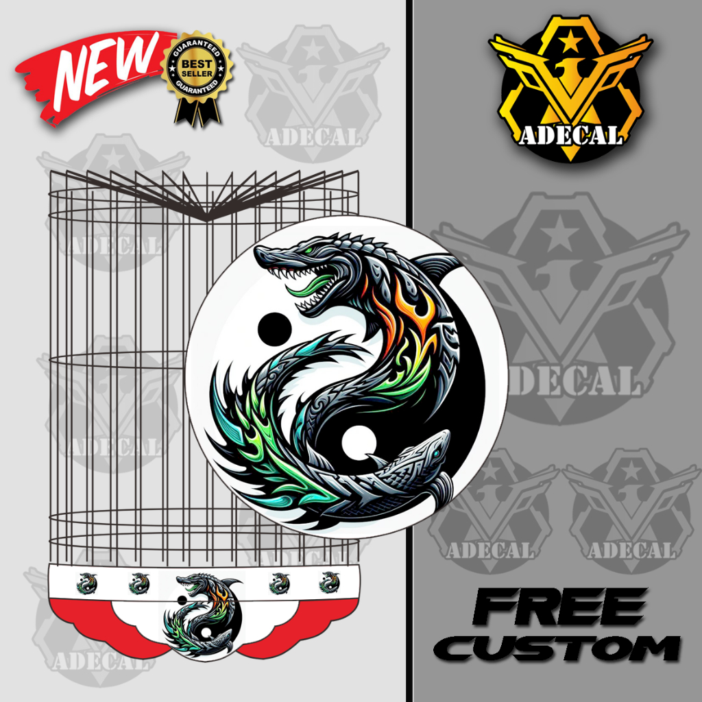 Jual stiker tebok murai murah viral / MURAH / CUSTOM | Shopee Indonesia