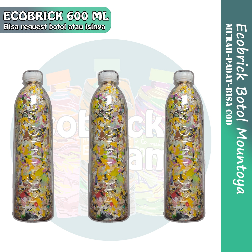 Jual Ecobrick Ekobrik Ecobrik Ekobrick Botol Mountoya 250g Gram Padat ...