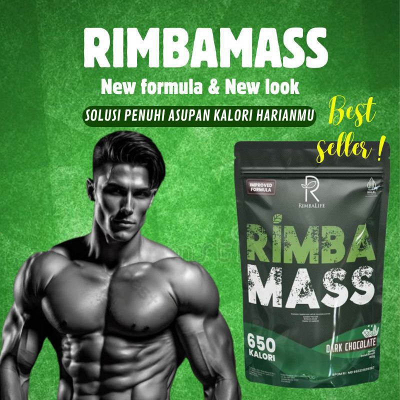 Jual Rimbalife Rimba Mass Gainer Susu Protein Bulking Penggemuk ...