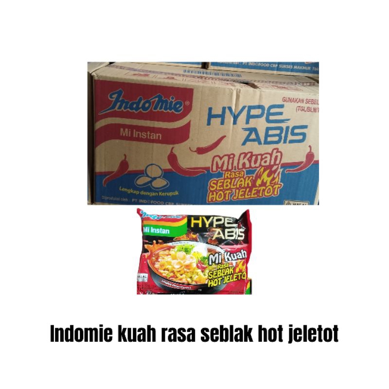 Jual indomie kuah rasa seblak hot jeletot | Shopee Indonesia