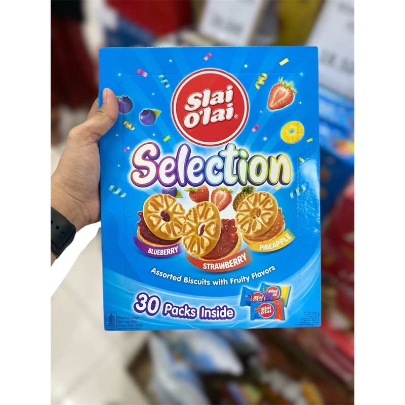 Jual Slai Olai Selection (30pcs) mix Selai rasa Strabery, Bluebery ...