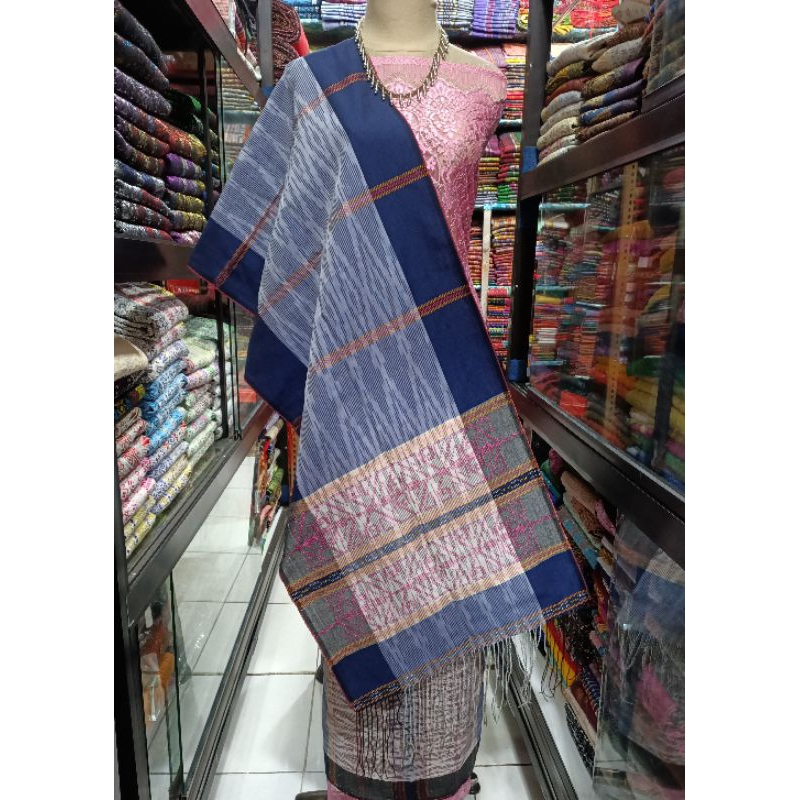 Jual Hiou Pinar Matani Ganjo Premium Kristal ~ Songket Hiou Set Sarung ...