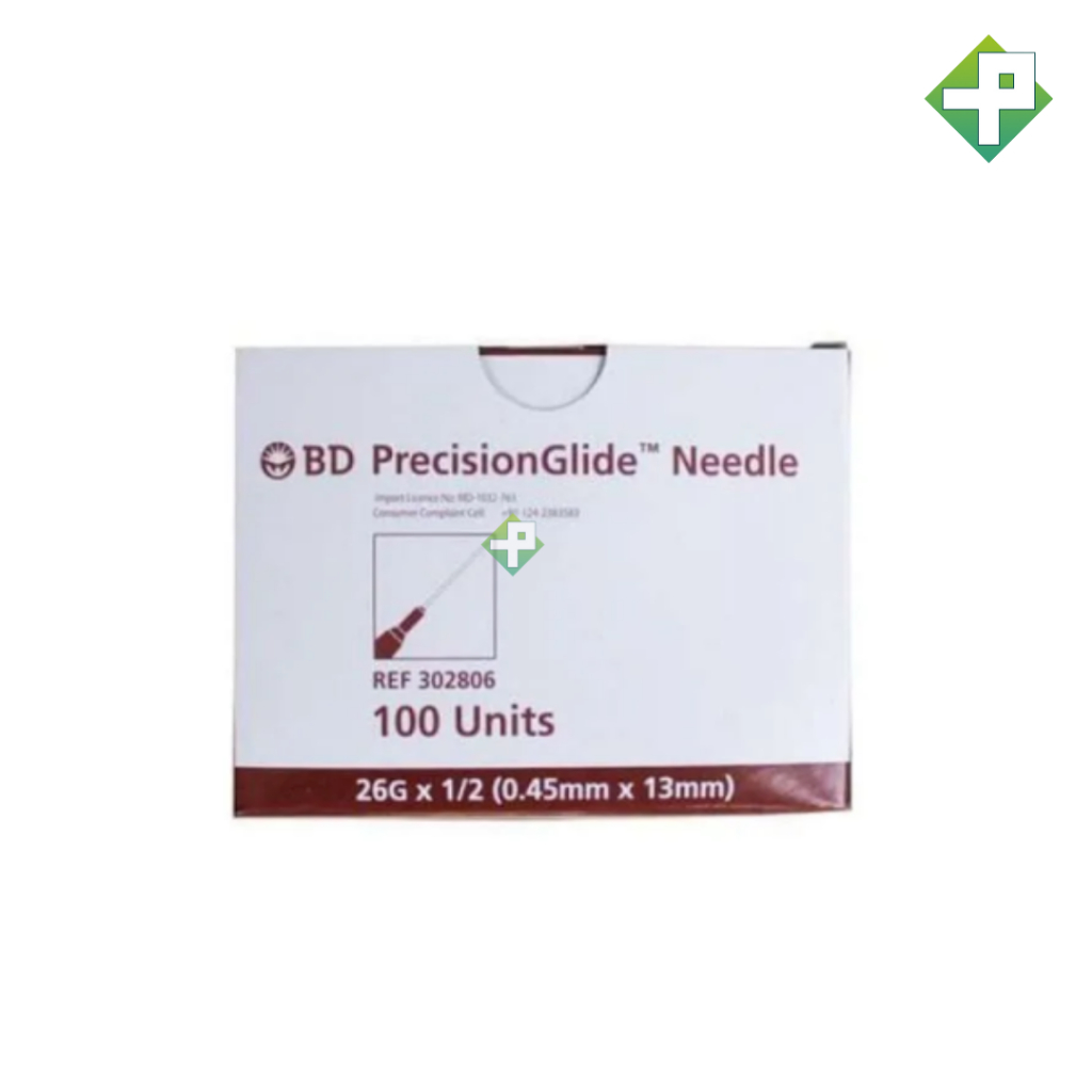 Jual BD Precision Glide / BD Needle isi 100'S 18G 23G 30G 24G 25G 26G ...