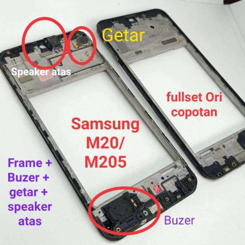 Jual Frame Tatakan lcd plus Getar + speaker atas + Speaker bawah ...