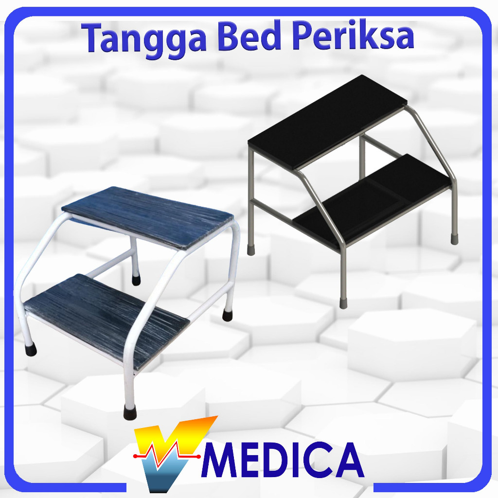 Jual (Instant) Tangga Bed Pasien Besi & Stainless / Foot Step / Tangga ...