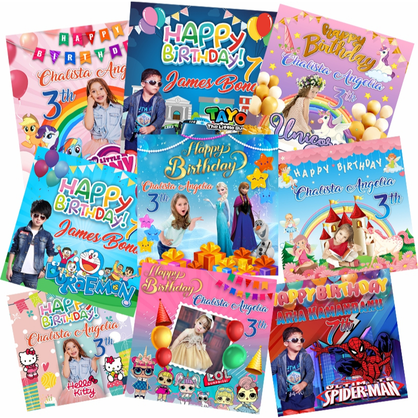 Jual Mini Spanduk Banner MMT | Ukuran Mini Ulang Tahun, Jualan, Event ...