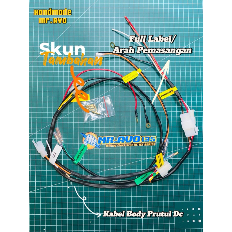 Jual KABEL BODI BODY DC RX KING RXKING RXS DLL SIMPLE BYANKEROK STYLE | Shopee Indonesia