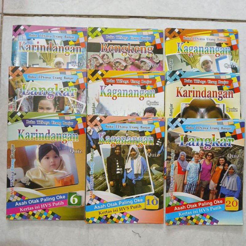 Jual Buku TTS - Nya Urang Banjar / Teka Teki Silang | Shopee Indonesia