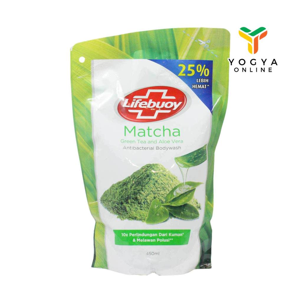 Jual Lifebuoy Body Wash Matcha Greentea R450Ml | Shopee Indonesia