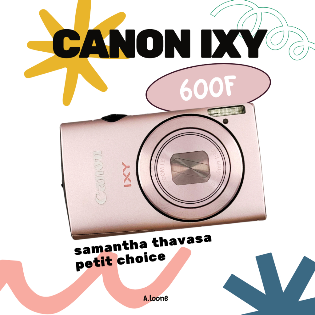 Jual CANON IXY 600F ( Samantha thavasa petit choice ) DIGICAM ROSE GOLD ...