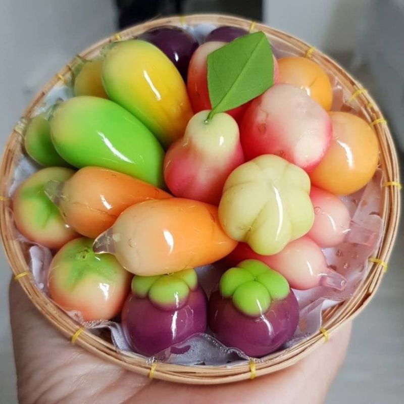 Jual KUE LUKCHUP/BUAH MINI THAILAND/ PER PCS BENTUK BUAH DAN SAYURAN ...