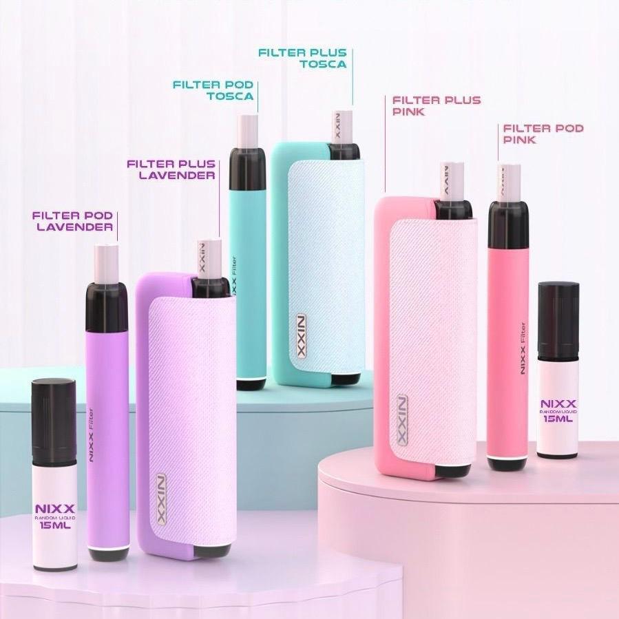 Jual NIXX Filter Plus 13W 1500mAh Pod Kit (Bundling Liquid 15ml) by JVS ...