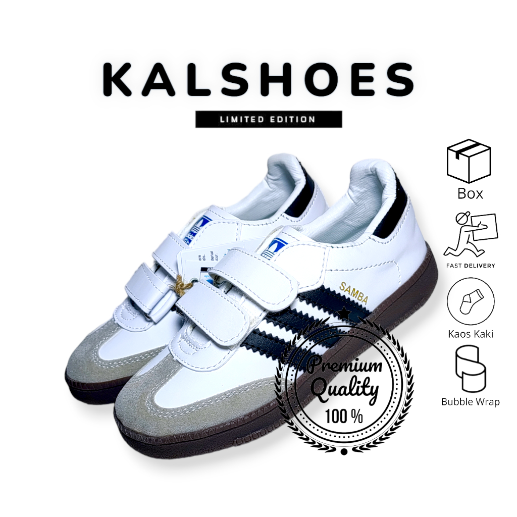 Jual Sepatu Sneakers Samba Anak Premium Quality Umur 1 2 3 4 5 6 7 8 9 ...