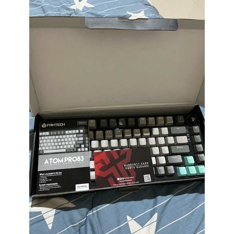 Jual fantech keyboard Atom Pro83 + switch tactile | Shopee Indonesia