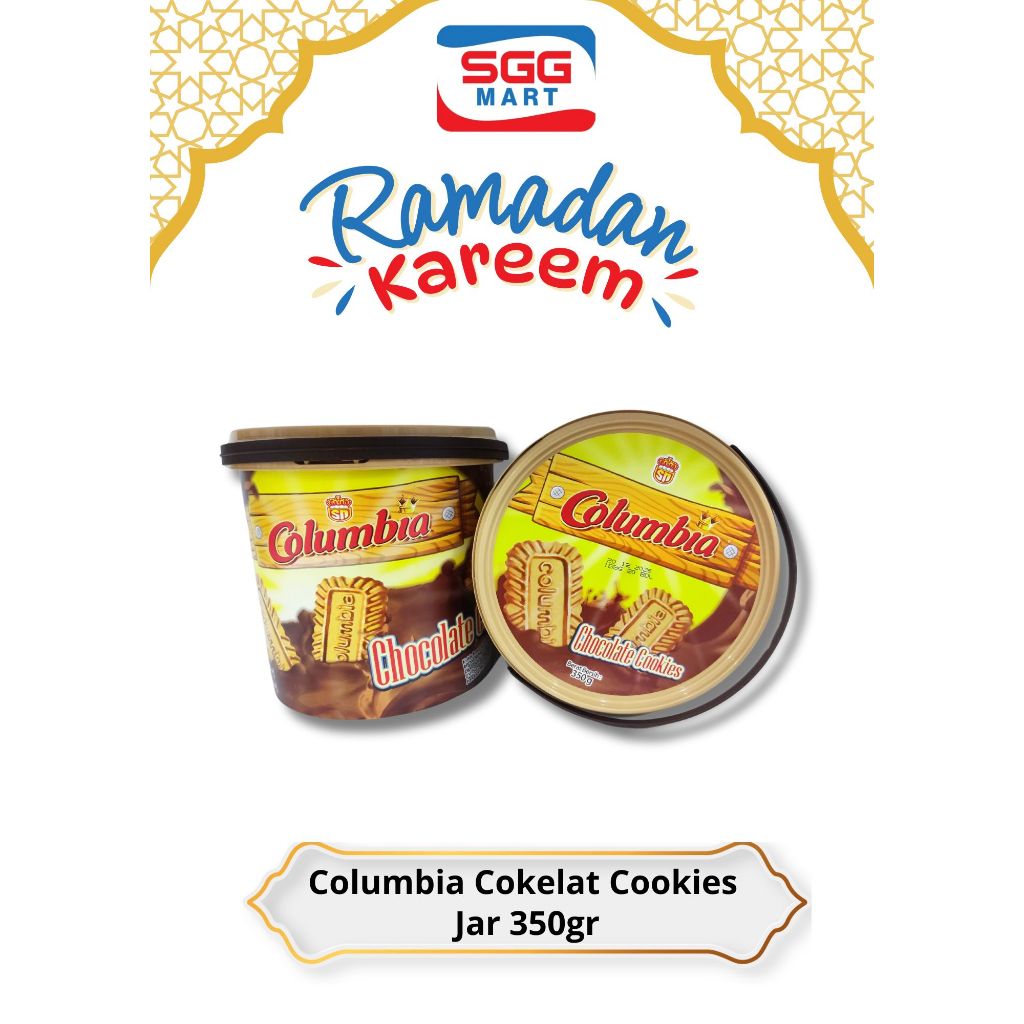 Jual Columbia Cookies Jar 350gr [Snack Lebaran] Cokelat/Black Cookies ...